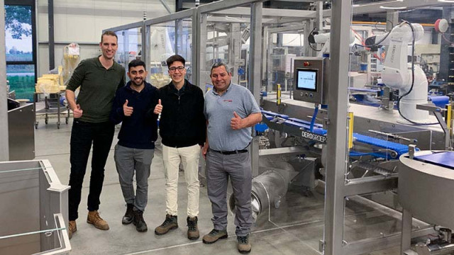 Onze eerste levering naar Chili - DERO GROEP